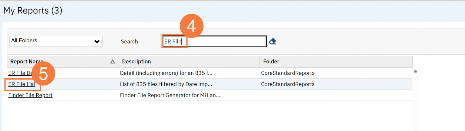 835 Files: How to View the Electronic Remit Report (ER Reports) - 2023 ...