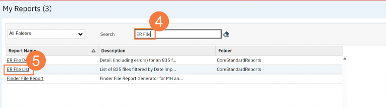 835 Files: How to View the Electronic Remit Report (ER Reports) - 2023 ...