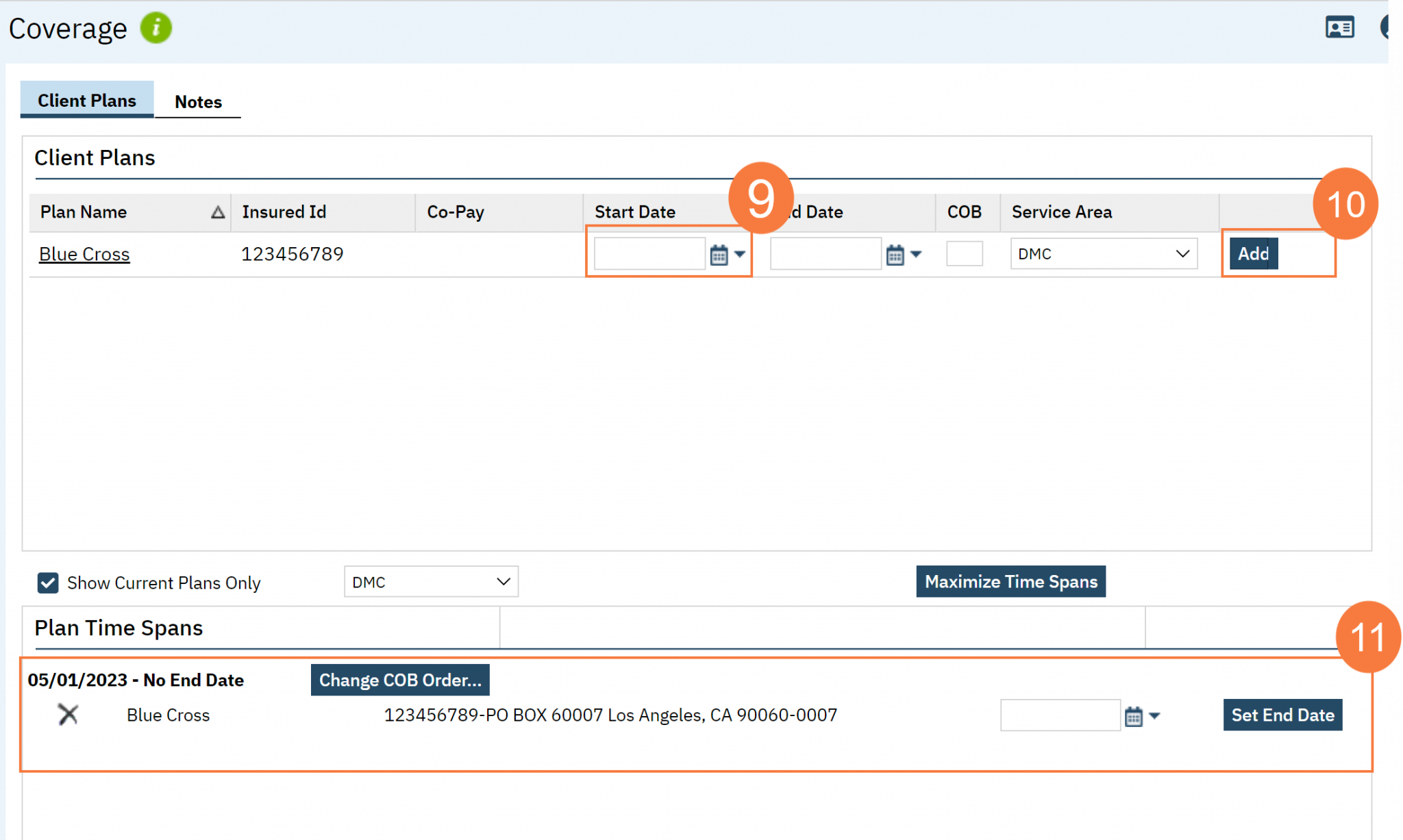 How to Add a Client's Coverage Plan - 2023 CalMHSA