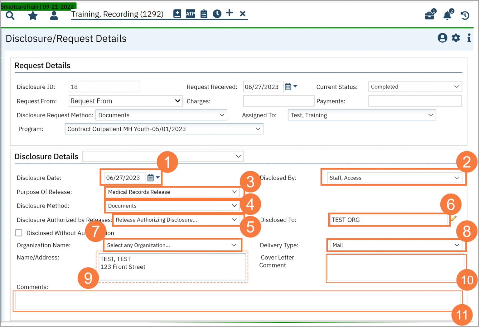How to Document a Disclosure Request - 2023 CalMHSA