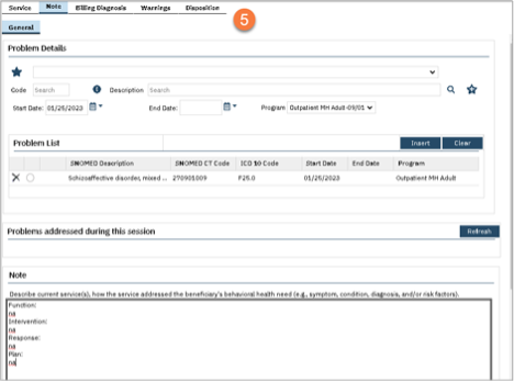 How to Write a Progress Note for an Unscheduled Service - 2023 CalMHSA