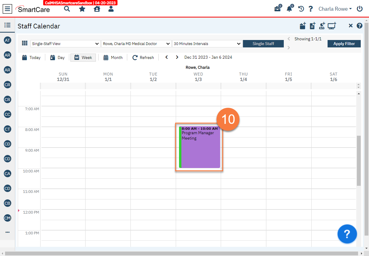 How to Schedule Non-Client Time on Your Calendar - 2023 CalMHSA
