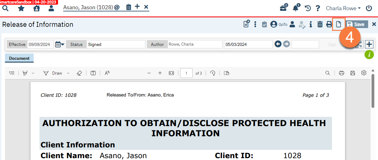 How to Document a Release of Information (Authorization to Disclose ...