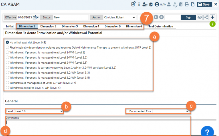 ASAM Assessment - 2023 CalMHSA