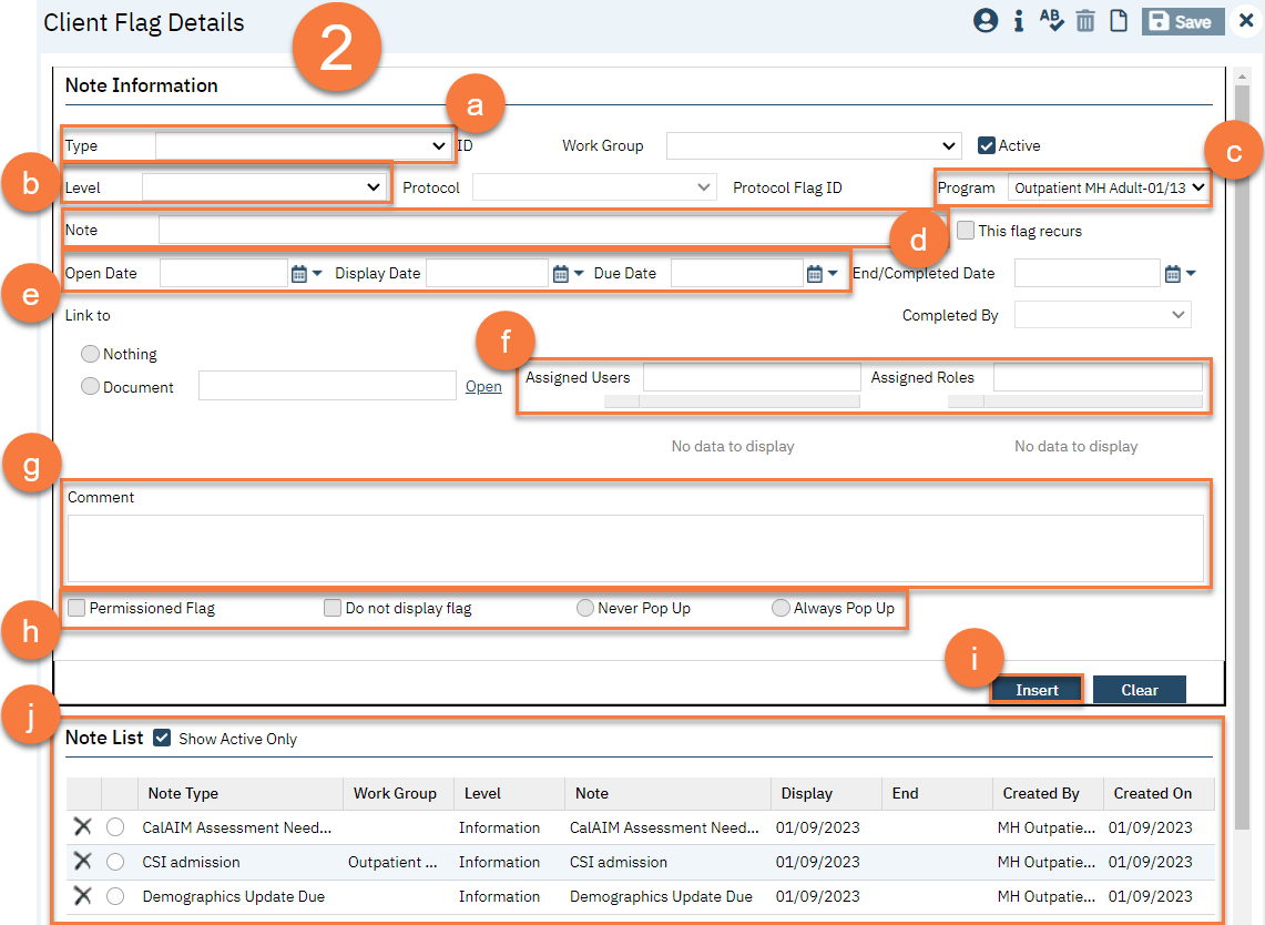 How to Create a Flag to Alert Treatment Team Members to Important ...