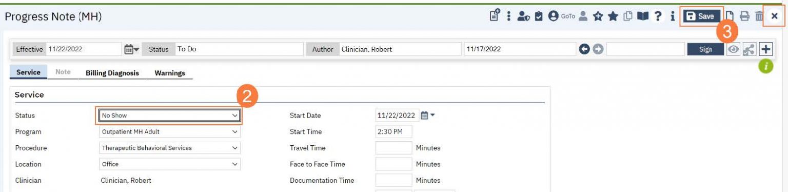 How to Document a No-Show Appointment - 2023 CalMHSA