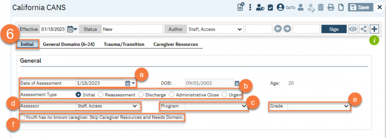 Child and Adolescent Needs and Strengths (CANS) Tool - 2023 CalMHSA