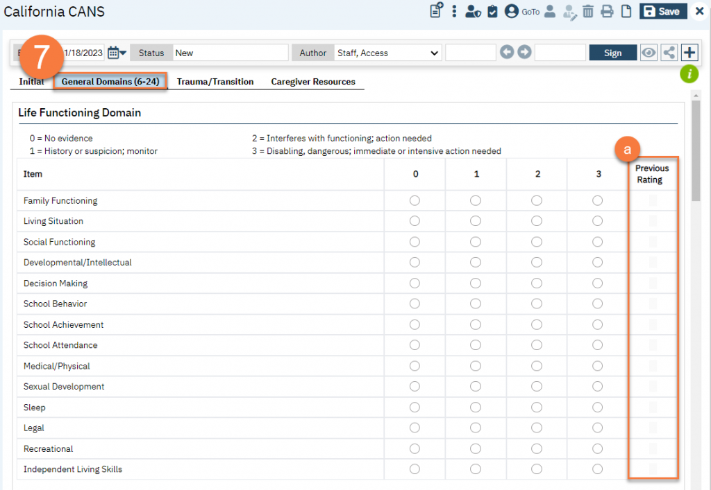 Child and Adolescent Needs and Strengths (CANS) Tool - 2023 CalMHSA