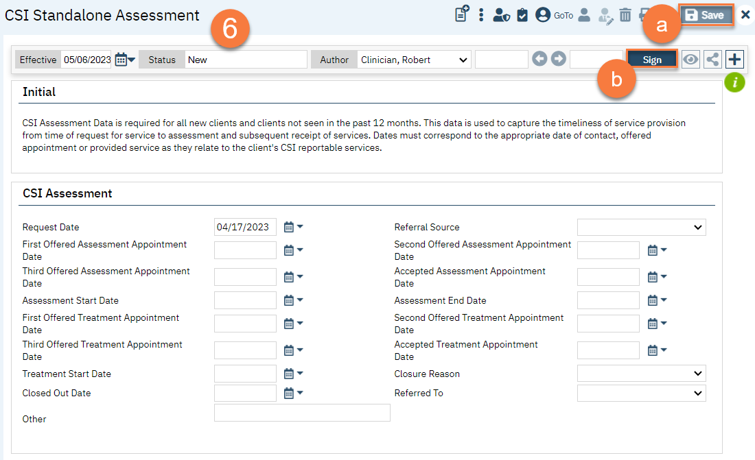 How to Complete a CSI Assessment Data Record - 2023 CalMHSA