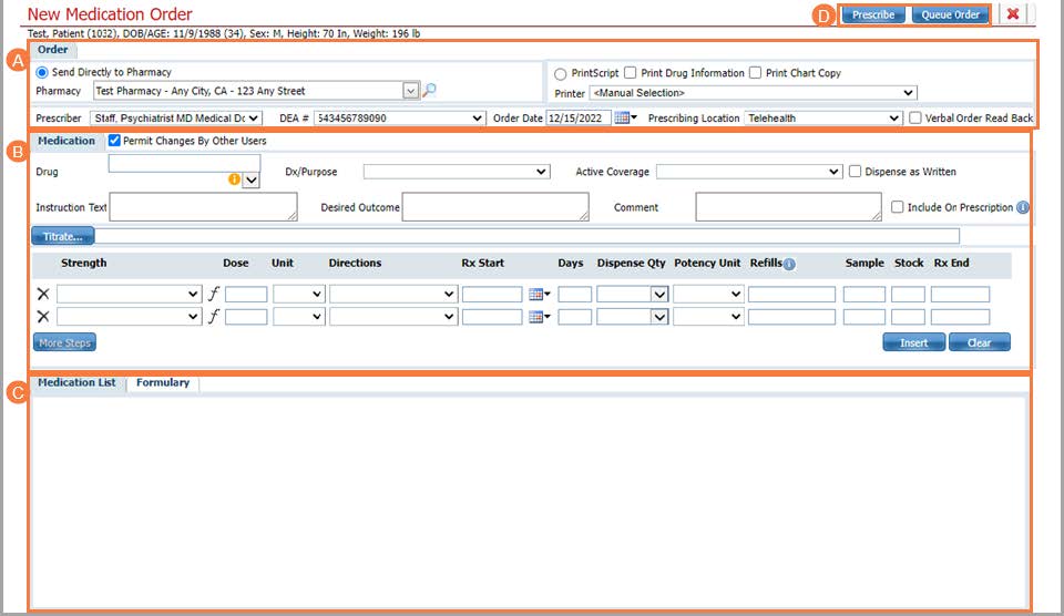 How to Place a New Medication Order - 2023 CalMHSA