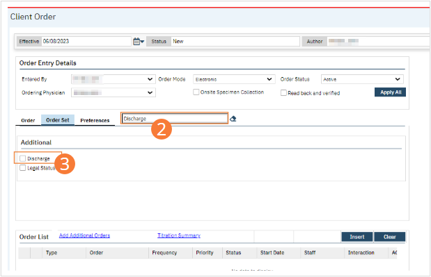 Prescriber: How to Document a Discharge Order - 2023 CalMHSA