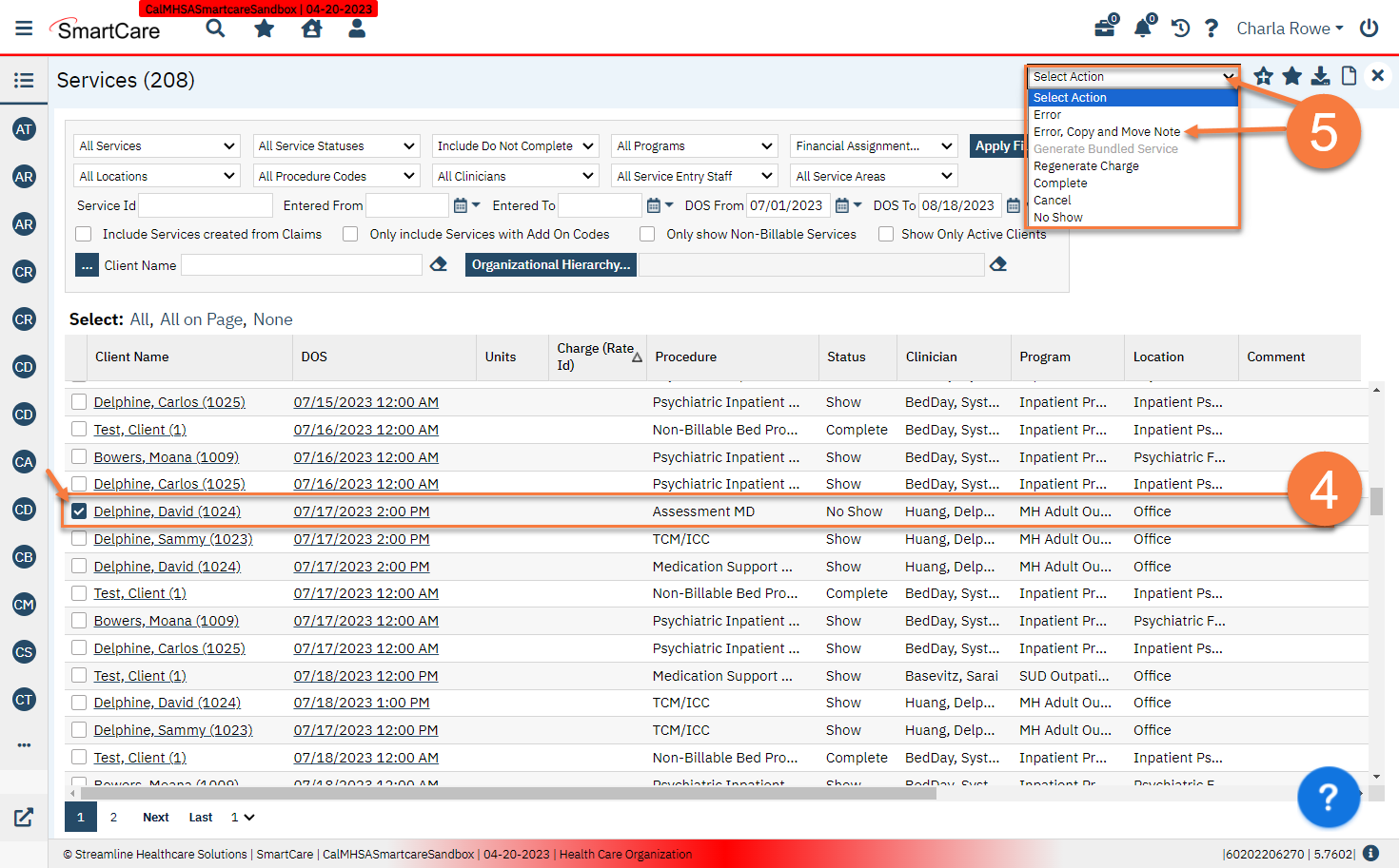 Error Correction: Addressing Service Note Errors - 2023 CalMHSA