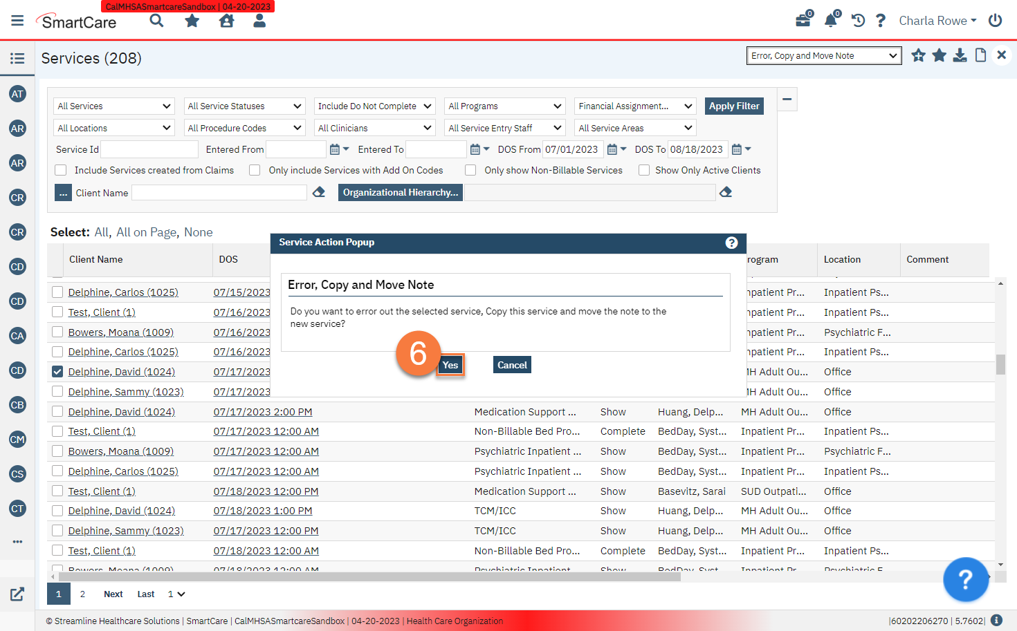 Error Correction: Addressing Service Note Errors - 2023 CalMHSA