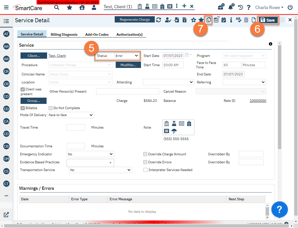 Error Correction: Addressing Service Note Errors - 2023 CalMHSA