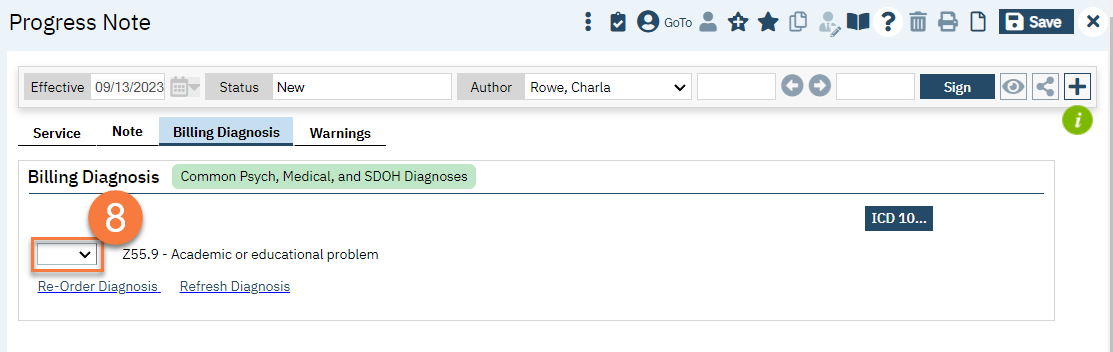 How to Add an ICD-10 Code to a Service Before the Clinician Completes ...