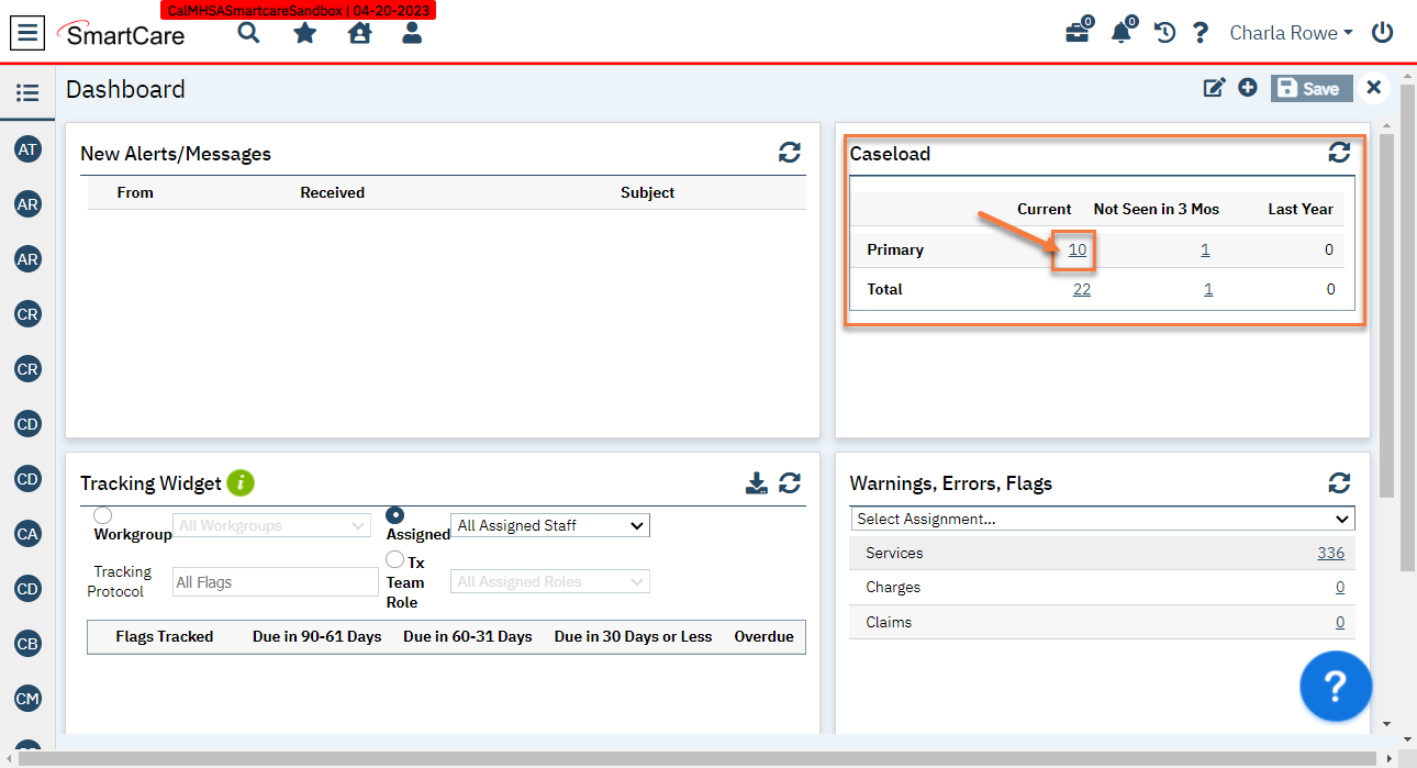 How to See Who's On My Caseload - 2023 CalMHSA