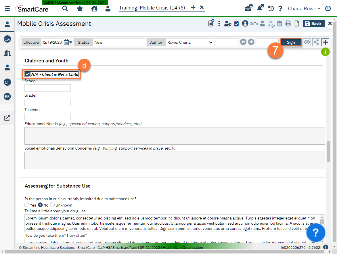 How to Complete the Mobile Crisis Assessment - 2023 CalMHSA