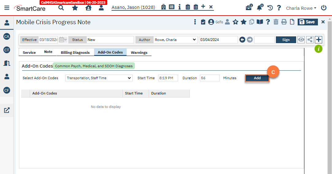 How to Complete the Mobile Crisis Service Note - 2023 CalMHSA