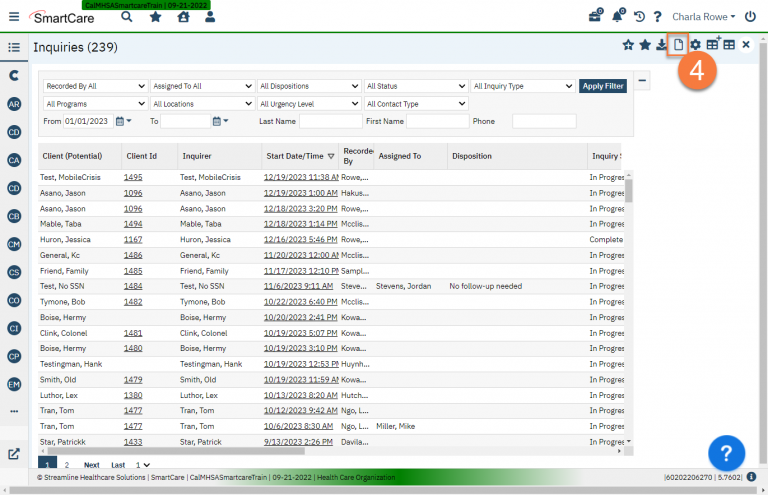 How to Document a Call to the Mobile Crisis Dispatch Line and Complete ...