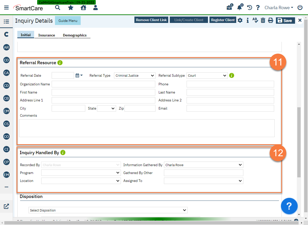 How to Document a Call to the Mobile Crisis Dispatch Line and Complete ...