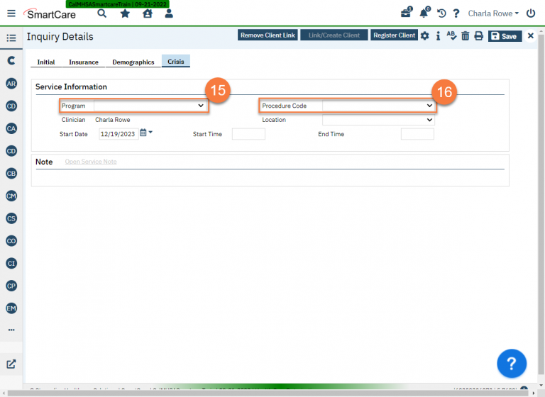 How to Document a Call to the Mobile Crisis Dispatch Line and Complete ...