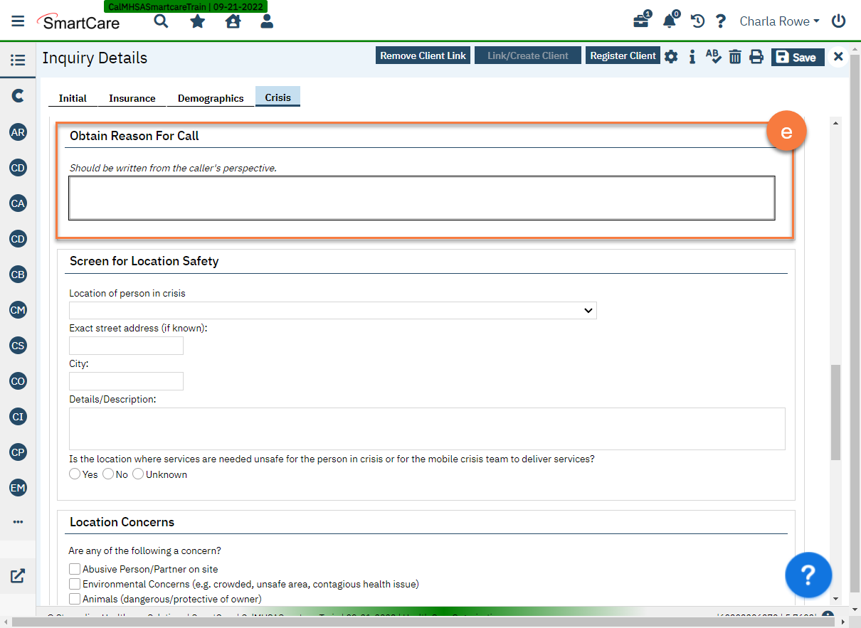 How to Document a Call to the Mobile Crisis Dispatch Line and Complete ...
