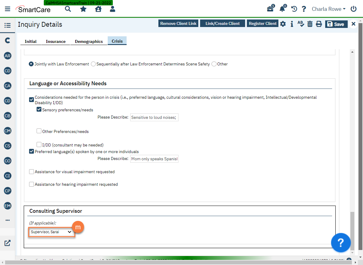 How to Document a Call to the Mobile Crisis Dispatch Line and Complete ...