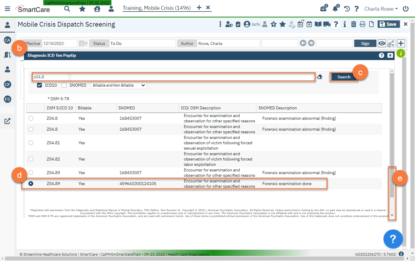 How to Document a Call to the Mobile Crisis Dispatch Line and Complete ...