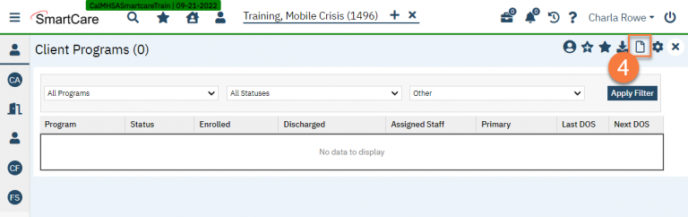 Mobile Crisis Team is Dispatched: Next Steps: Open the Client to the ...