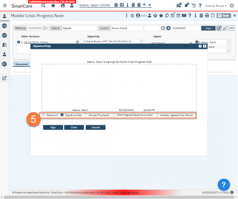 How to Have a Client or Guardian Co-Sign a Document - 2023 CalMHSA