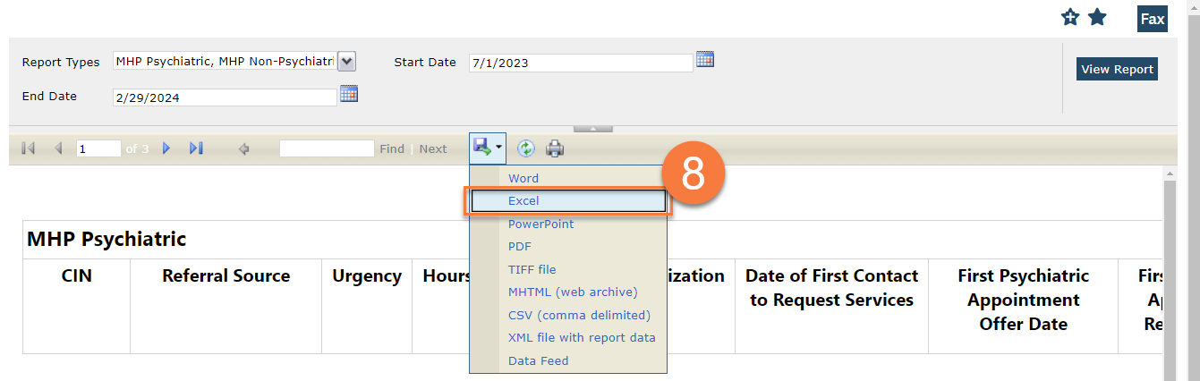 How to Pull Timeliness Data - 2023 CalMHSA