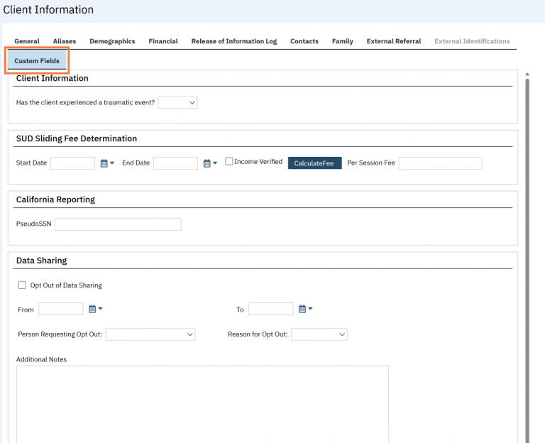 Client Information Overview - 2023 CalMHSA