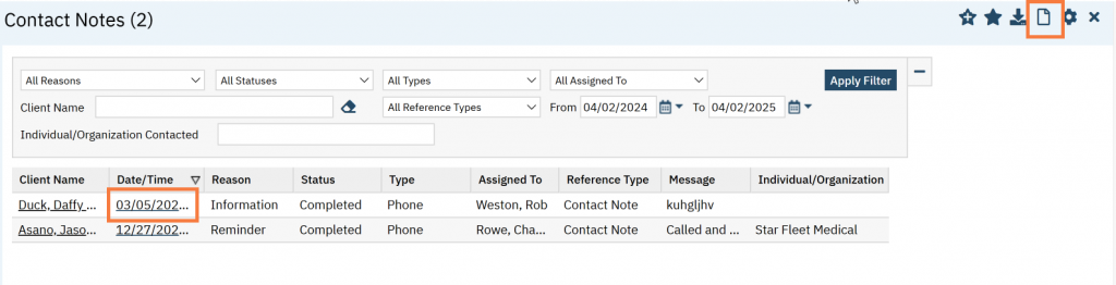 How to Document a Client Contact or Contact Attempt for Non-Clinicians ...