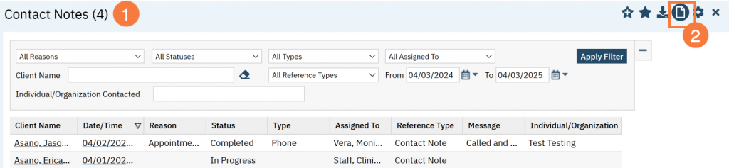 How to Document a Client Contact or Contact Attempt for Non-Clinicians ...