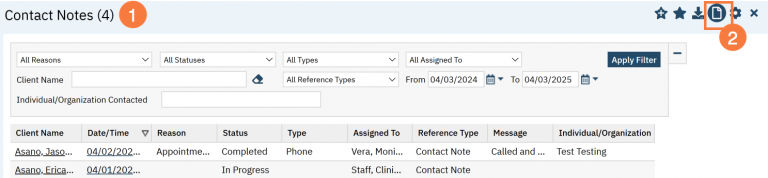 How to Document a Client Contact or Contact Attempt for Non-Clinicians ...